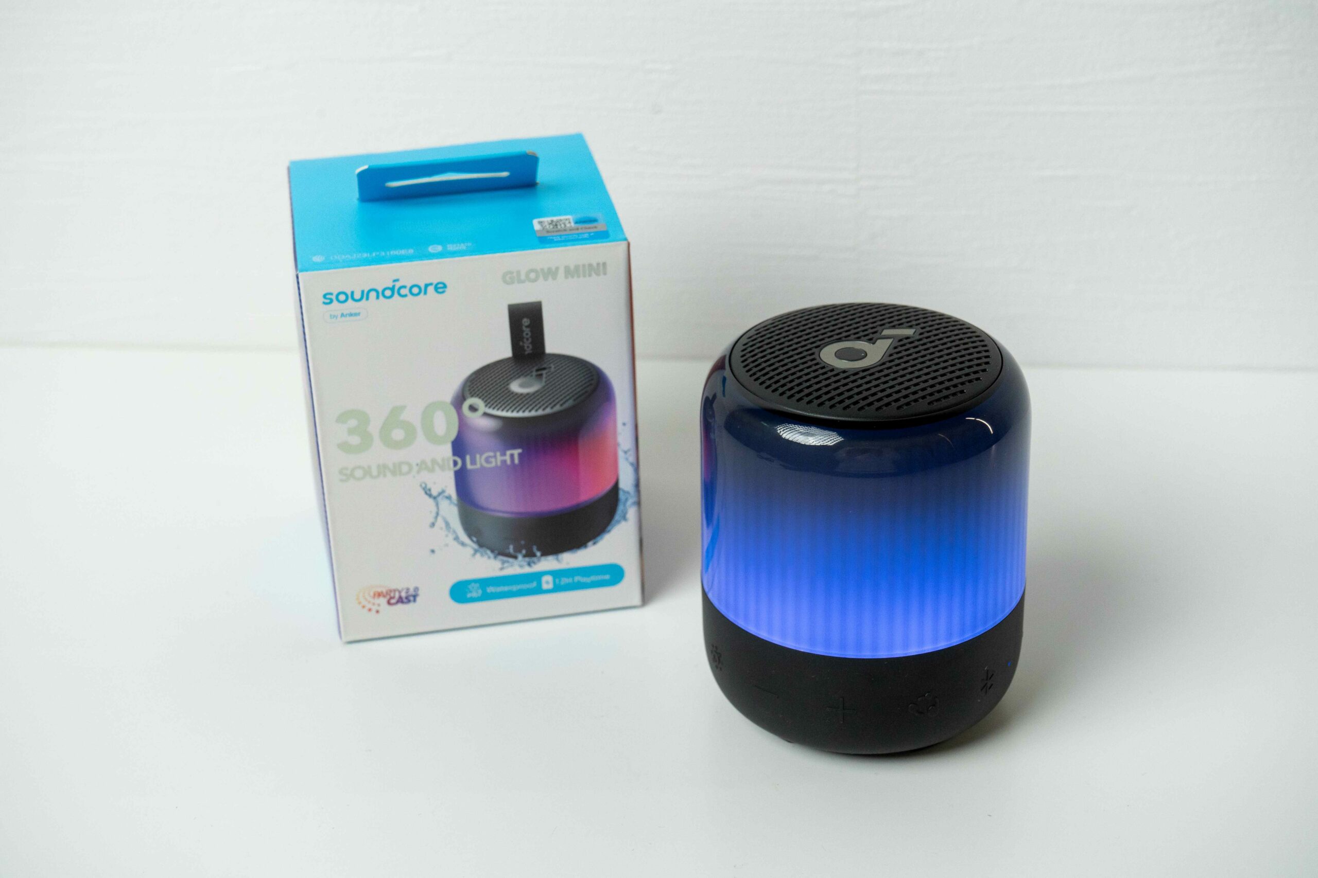 音樂派對 亮眼首選｜soundcore Glow Mini 可攜式藍牙喇叭開箱